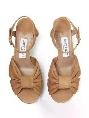 JIMMY CHOO 80mm Heloise Sandals