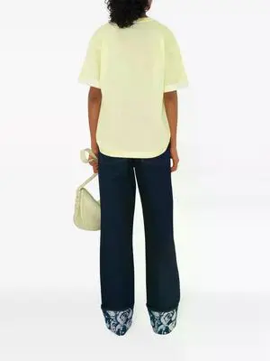 Burberry Equestrian Knight Motif Cotton T-shirt