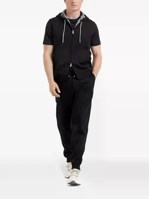 Brunello Cucinelli Sleeveless Zip-up Hoodie