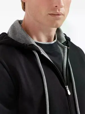 Brunello Cucinelli Sleeveless Zip-up Hoodie