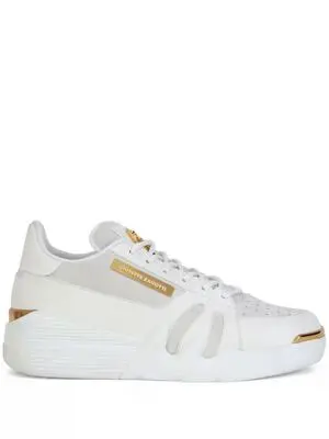 GIUSEPPE ZANOTTI Talon Leather Sneakers - White