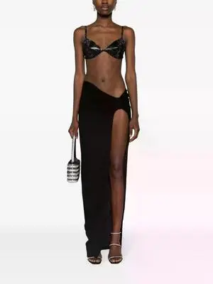 MONOT Asymmetric Side-slit Skirt