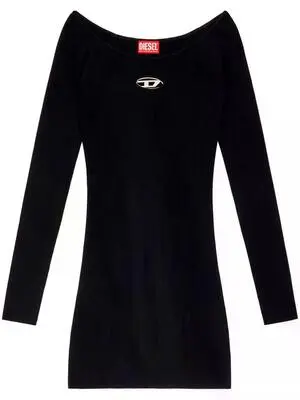 DIESEL® M-vera Ribbed Mini Dress
