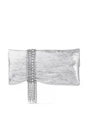 JIMMY CHOO Metallic Leather Clutch