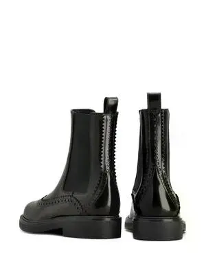 TOD'S Brogue-style Chelsea Boots