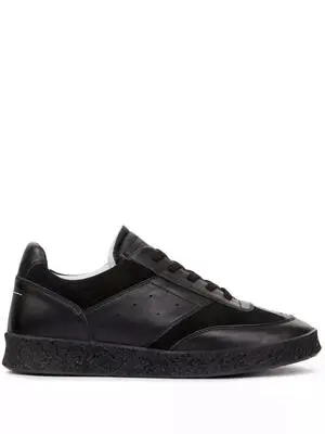 MAISON MARGIELA Stitch-logo Leather Sneakers