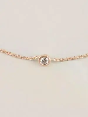 WOUTERS & HENDRIX 18ct Rose Gold Bracelet With White Diamond