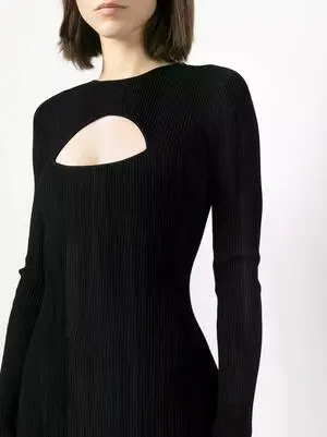 Dsquared2 Cut-out Detail Long-sleeve Minidress