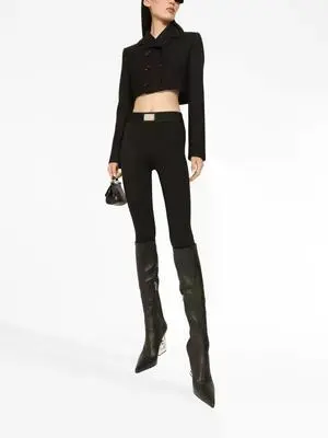 Dolce & Gabbana Double-breasted Cropped Blazer