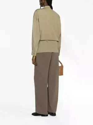LEMAIRE Twisted Wrap Cotton Shirt
