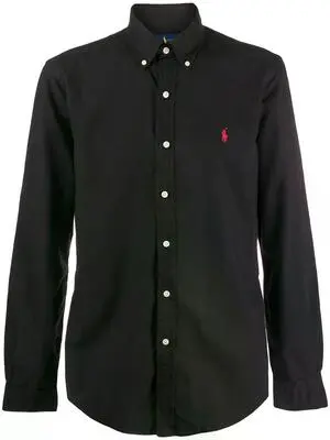 Polo Ralph Lauren Slim-fit Button Down Shirt - Black