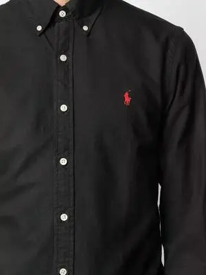 Polo Ralph Lauren Slim-fit Button Down Shirt - Black