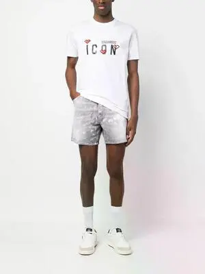 Dsquared2 Icon Logo-print T-shirt - White