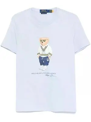 Polo Ralph Lauren Polo Pony-embroidered T-shirt - Blue
