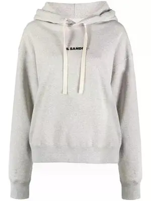 JIL SANDER Logo-print Drawstring Hoodie