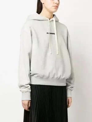 JIL SANDER Logo-print Drawstring Hoodie
