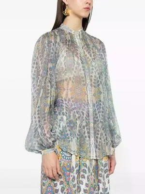 Etro Paisley Blouse - Grey