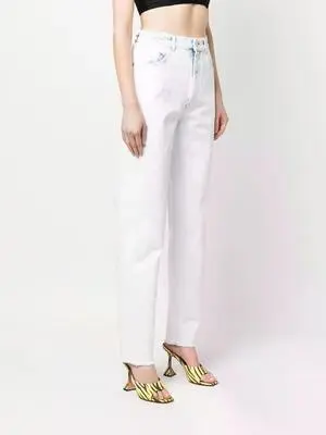 Gcds Embellished Straight Leg Jeans
