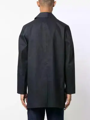 Mackintosh Single-breasted Cotton Coat