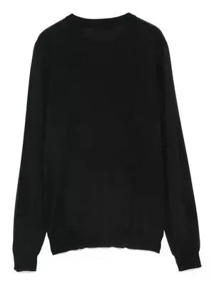 ZANONE Fine-knit Sweater - Black