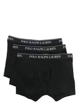 Polo Ralph Lauren Elastic-waistband Boxers - Black
