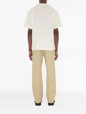 Burberry Cross-stitch Ekd​ T-shirt - Neutrals