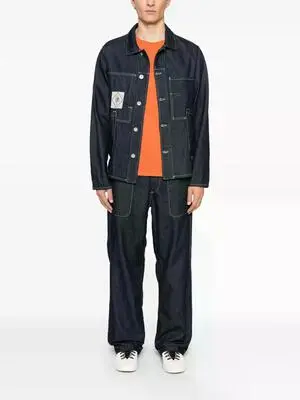 C.P. COMPANY Logo-patch Denim Jacket