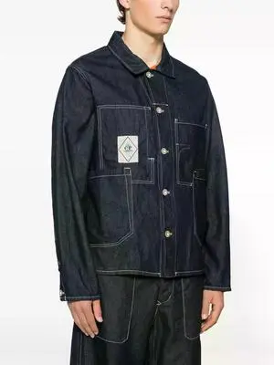C.P. COMPANY Logo-patch Denim Jacket