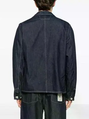 C.P. COMPANY Logo-patch Denim Jacket
