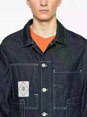 C.P. COMPANY Logo-patch Denim Jacket