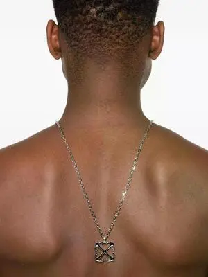 Off-White Arrows Enamel Necklace