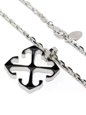 Off-White Arrows Enamel Necklace