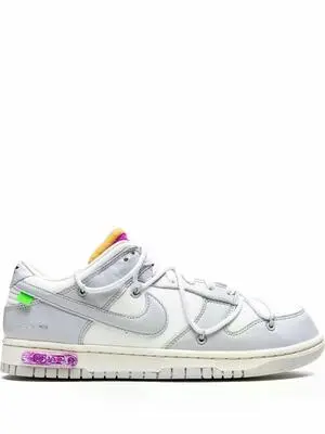Nike X Off White Dunk Low Lot 03 Sneakers - Neutrals