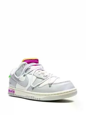 Nike X Off White Dunk Low Lot 03 Sneakers - Neutrals