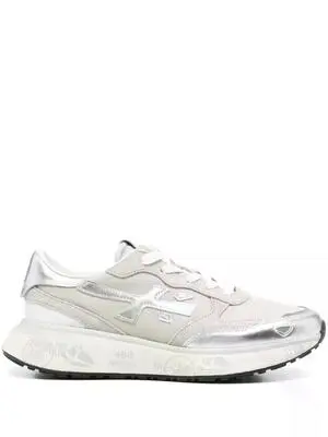 Premiata Metallic Sneakers For Women