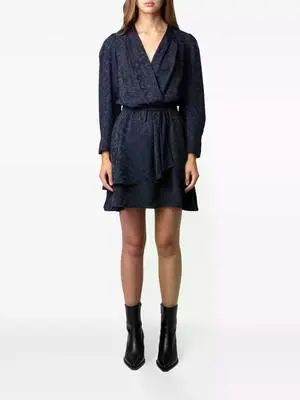 Zadig&Voltaire Rogers Jac Leo Mini Dress