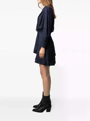 Zadig&Voltaire Rogers Jac Leo Mini Dress