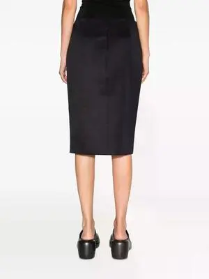 Givenchy Wool-blend Straight Skirt