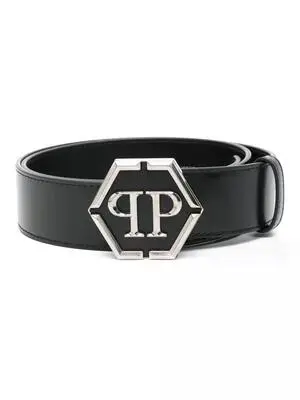 Philipp Plein Logo-buckle Belt - Black