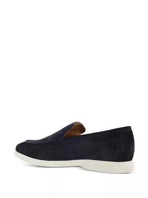 Tagliatore Simon Suede Loafers - Blue