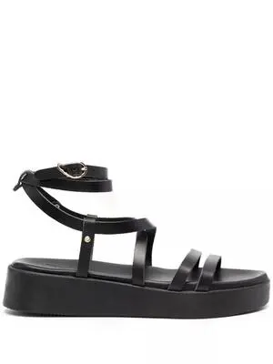 ANCIENT GREEK SANDALS 40mm Aristea Strappy Sandals - Black