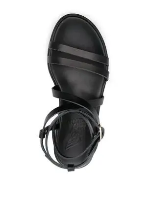 ANCIENT GREEK SANDALS 40mm Aristea Strappy Sandals - Black