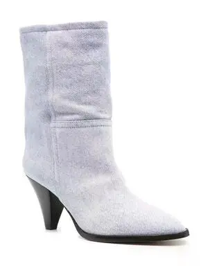Isabel Marant Étoile 75mm Rouxa Suede Boots