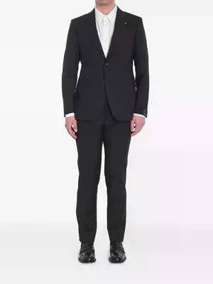 Tagliatore Wool Two-piece Suit - Black