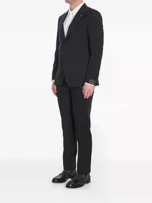 Tagliatore Wool Two-piece Suit - Black