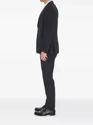 Tagliatore Wool Two-piece Suit - Black