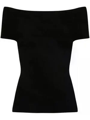 TOTEME Fine-knit Top - Black