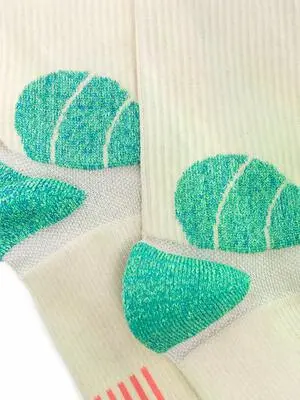 Rossignol Jacquard Logo Motif Socks - Neutrals