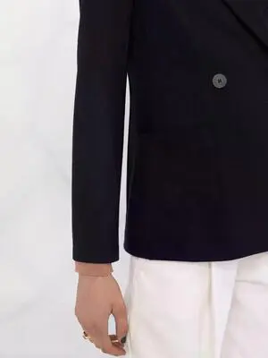 Harris Wharf London Double-breasted Virgin Wool Blazer