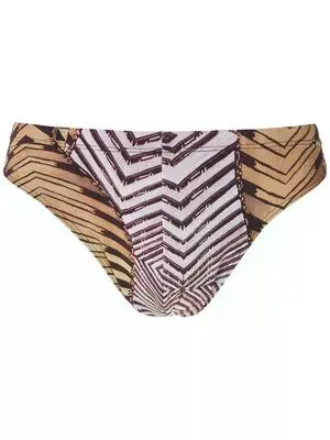 AMIR SLAMA Caminhos Print Trunks - Multicolour